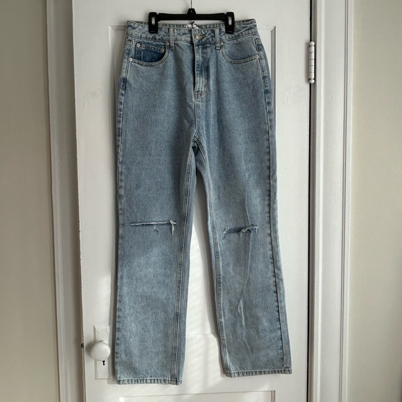 Princess Polly | Jeans | Princess Polly Denim Jeans In Light Blue ...